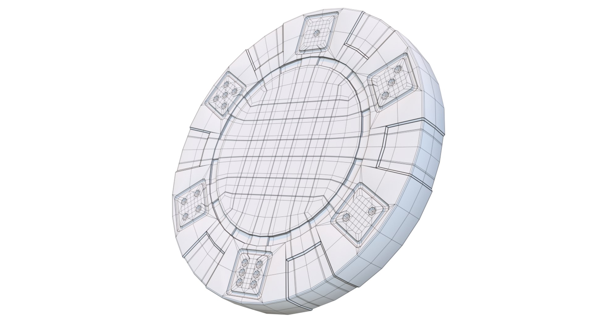 3D Model Poker Chip - TurboSquid 1510525