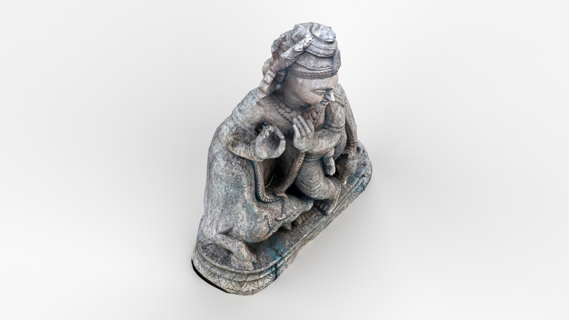 Wooden Buddha Scan Model - TurboSquid 2125890