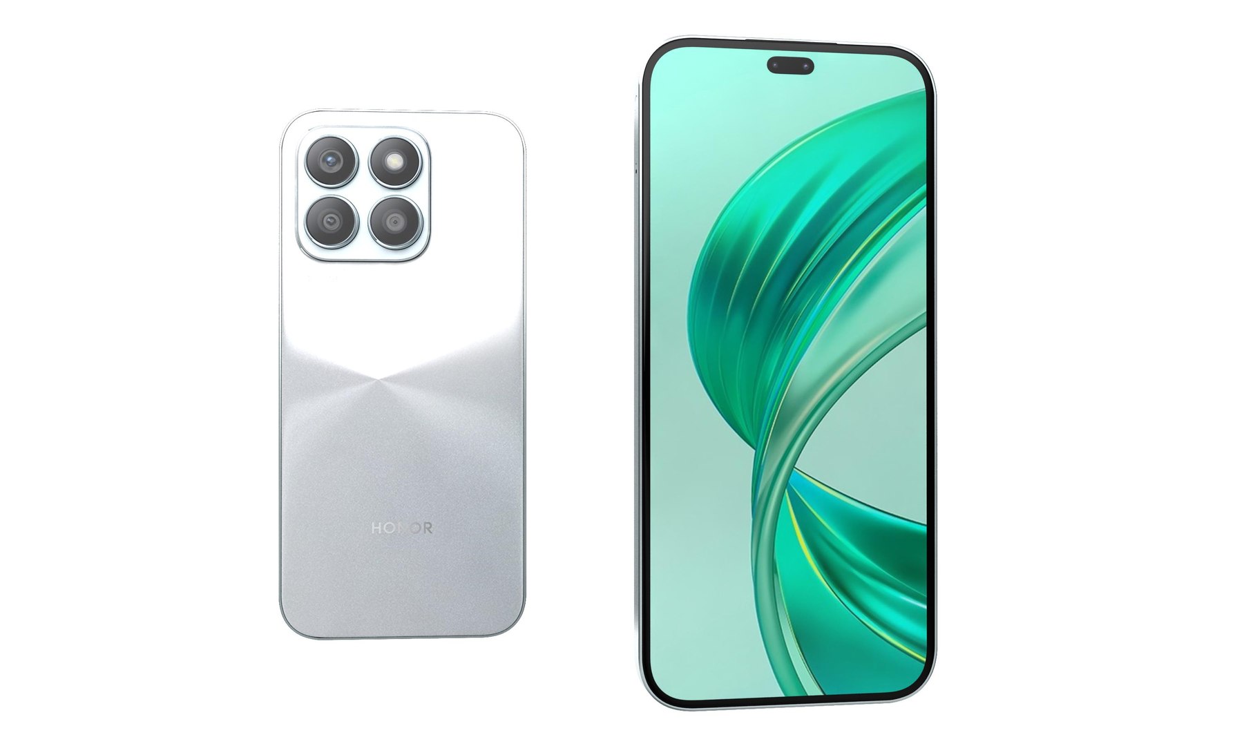 3D HONOR X8b White - TurboSquid 2169668