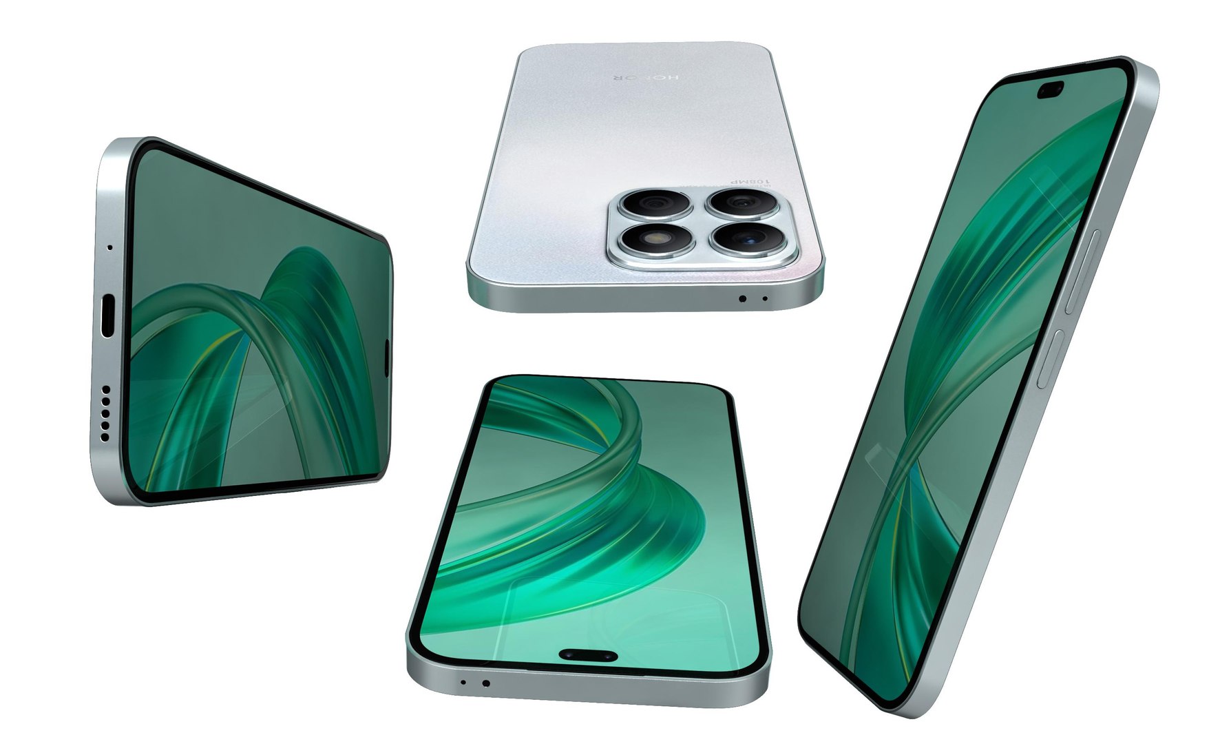 3D HONOR X8b White - TurboSquid 2169668