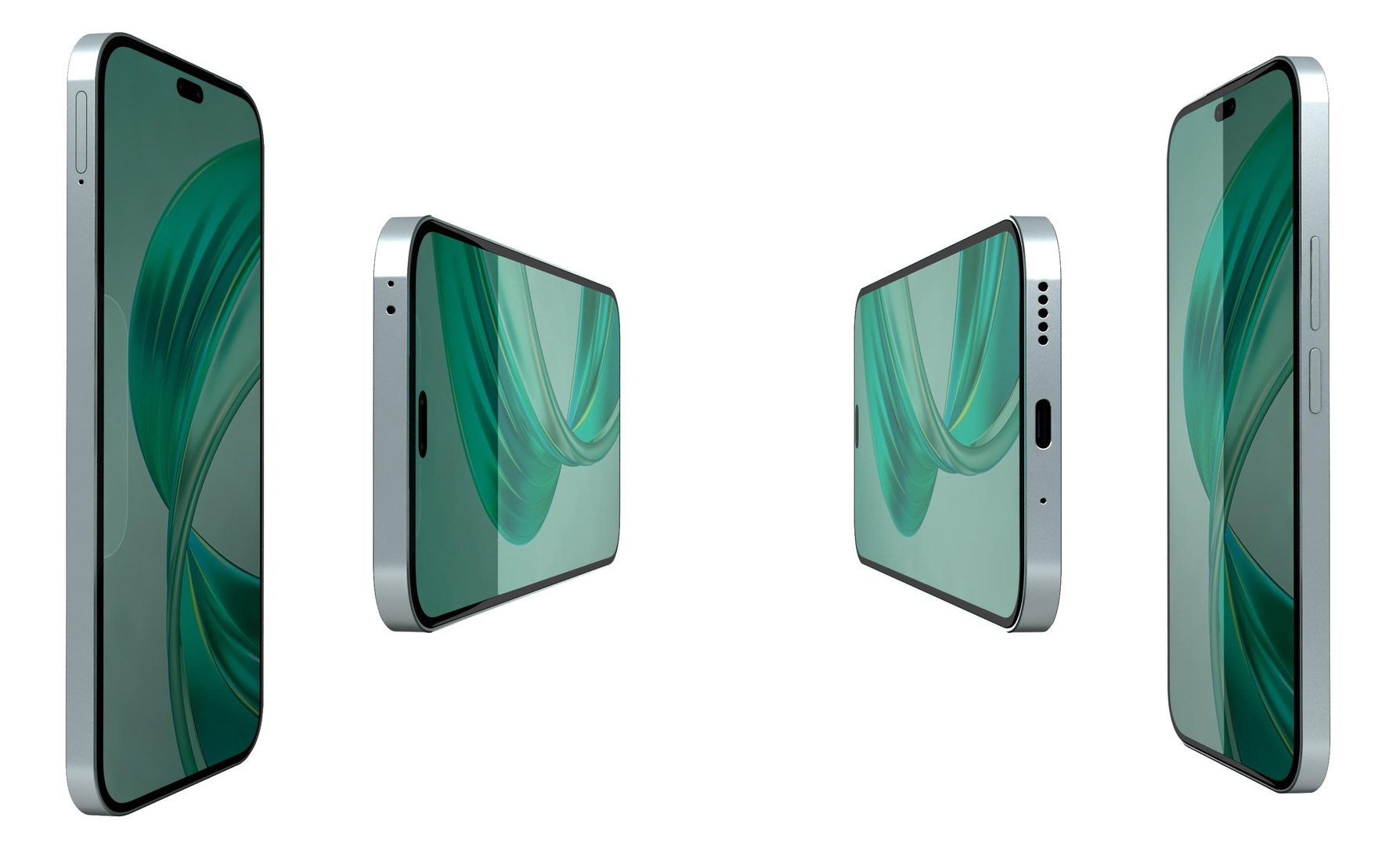 3D HONOR X8b White - TurboSquid 2169668