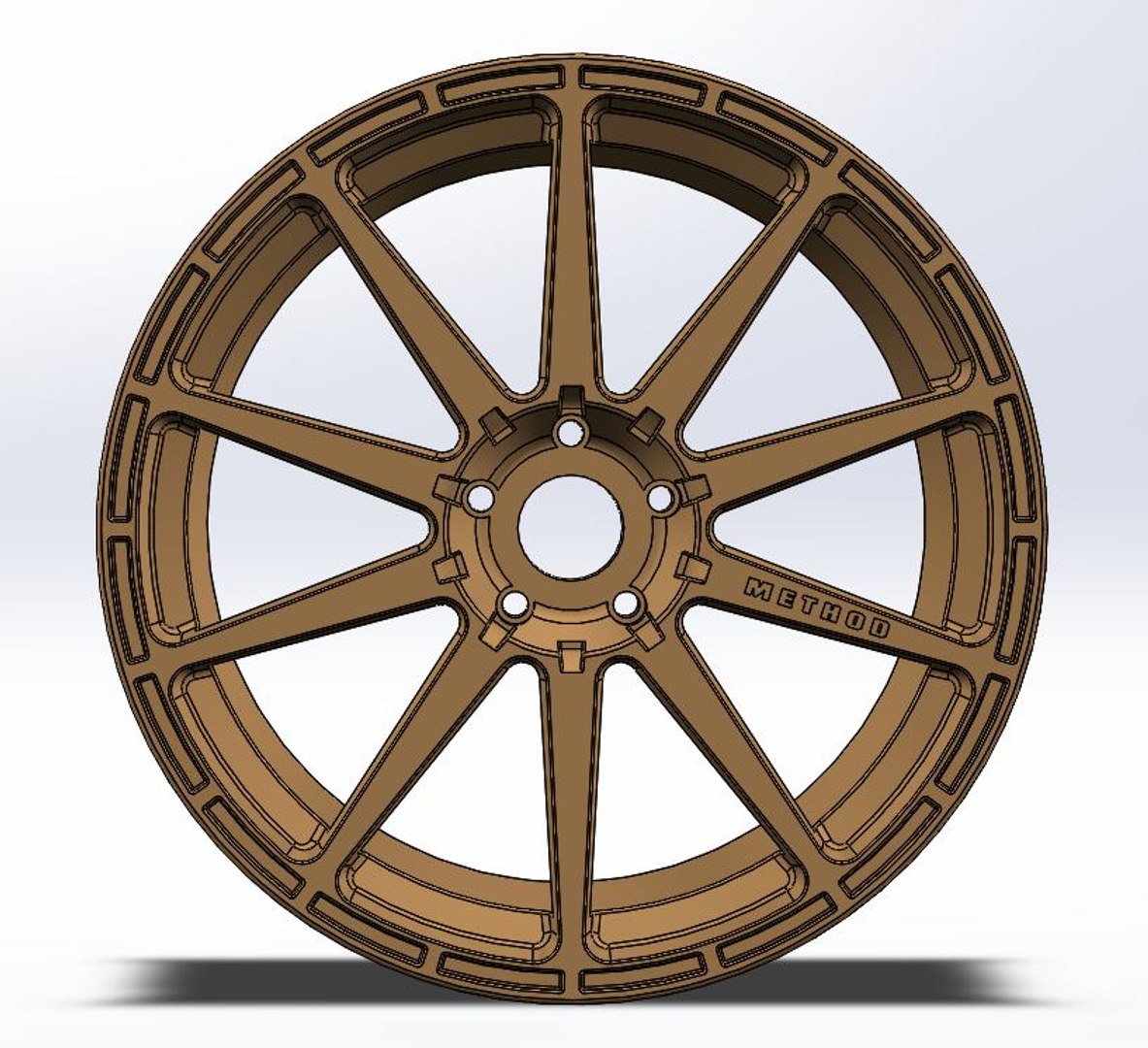 Wheel Inspired 3D Model - TurboSquid 1432537