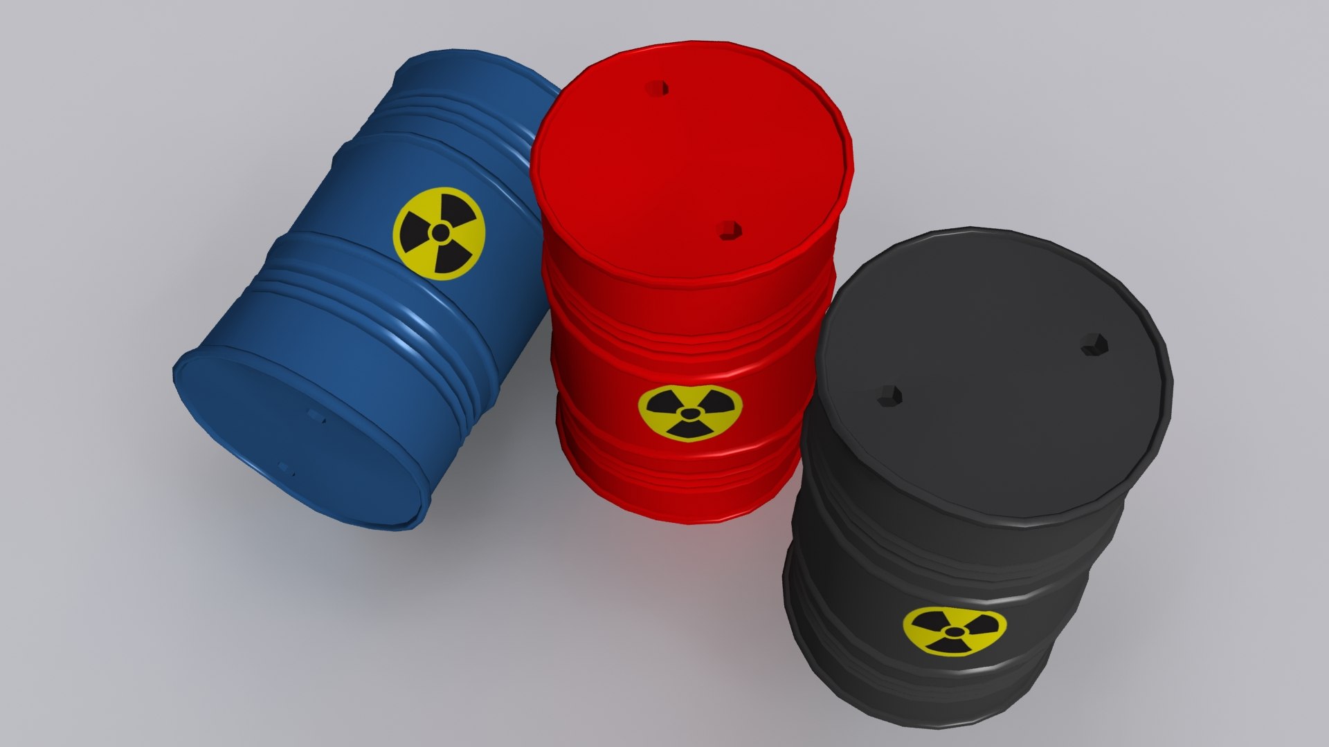 Industrial Barrels Model - TurboSquid 2030761
