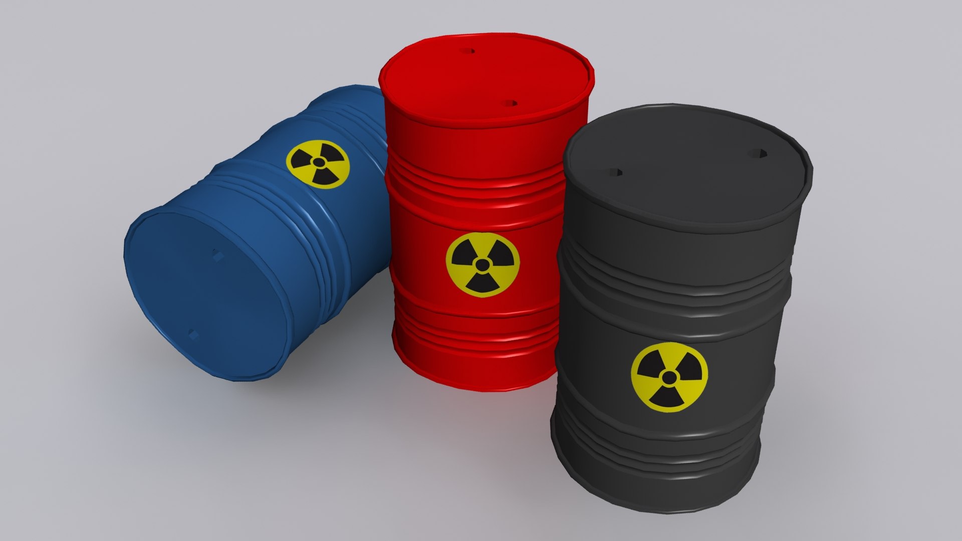 Industrial Barrels Model - TurboSquid 2030761