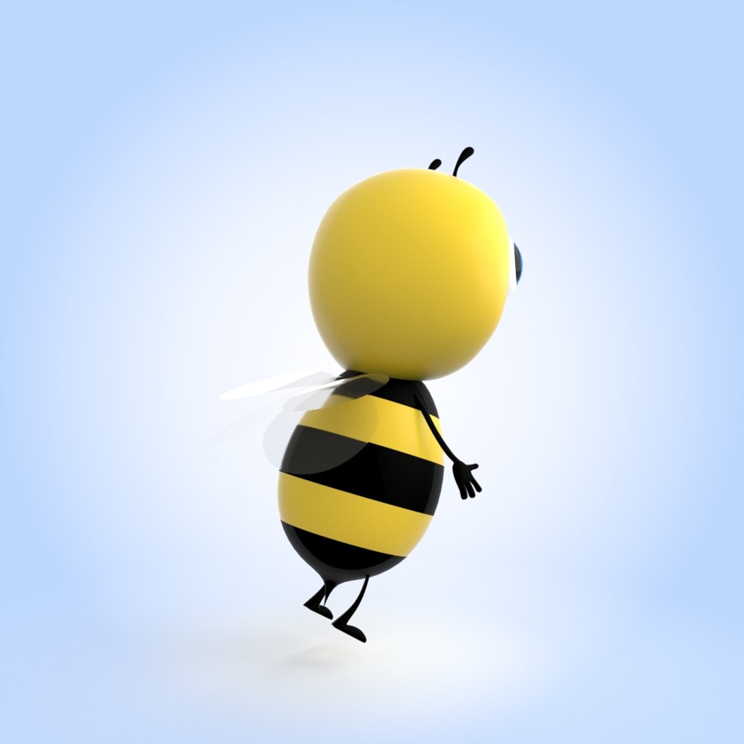 Bee 3D - TurboSquid 1807750