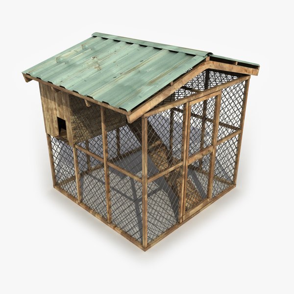 Chicken Coop 3D Models for Download | TurboSquid