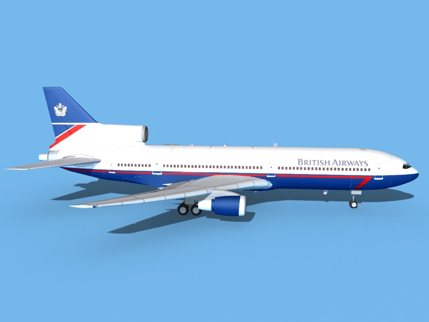 Lockheed L-1011-10 3D - TurboSquid 1488864