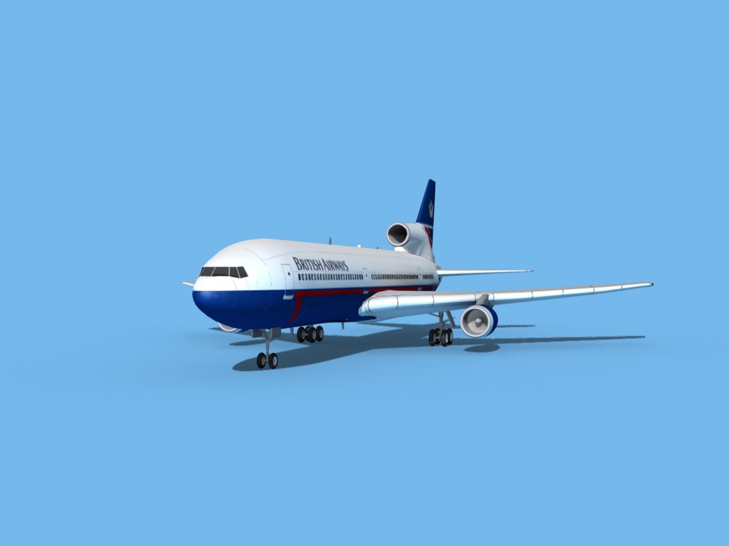 Lockheed L-1011-10 3D - TurboSquid 1488864