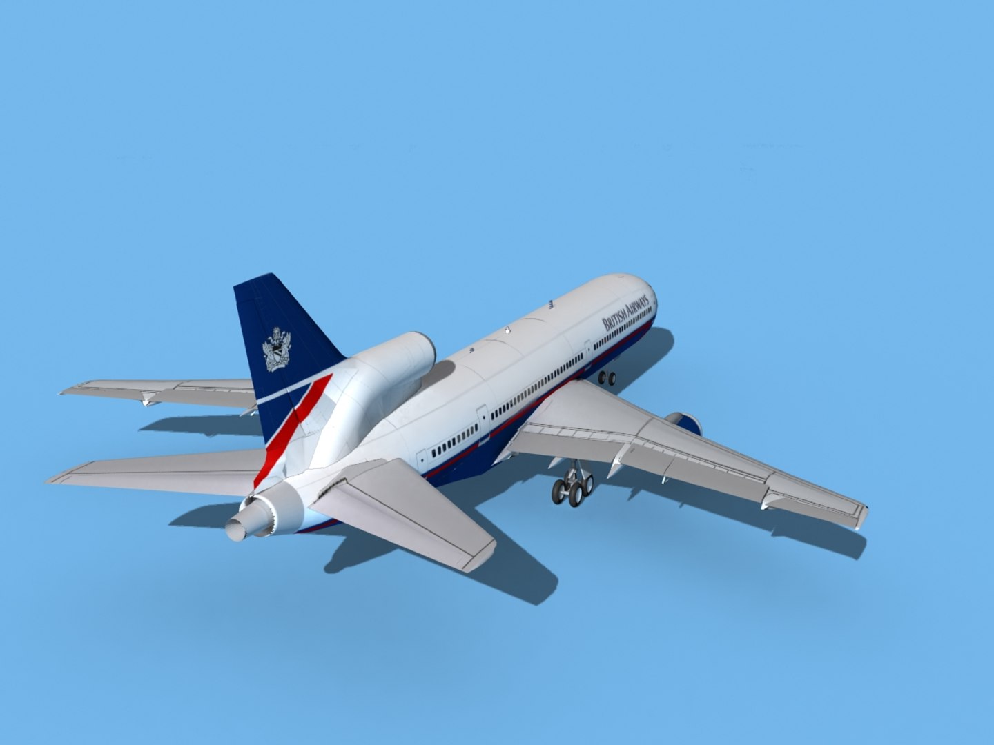 Lockheed L-1011-10 3D - TurboSquid 1488864