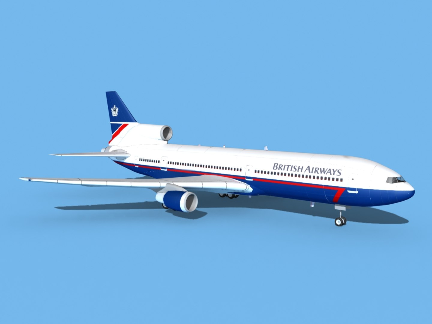 Lockheed L-1011-10 3D - TurboSquid 1488864