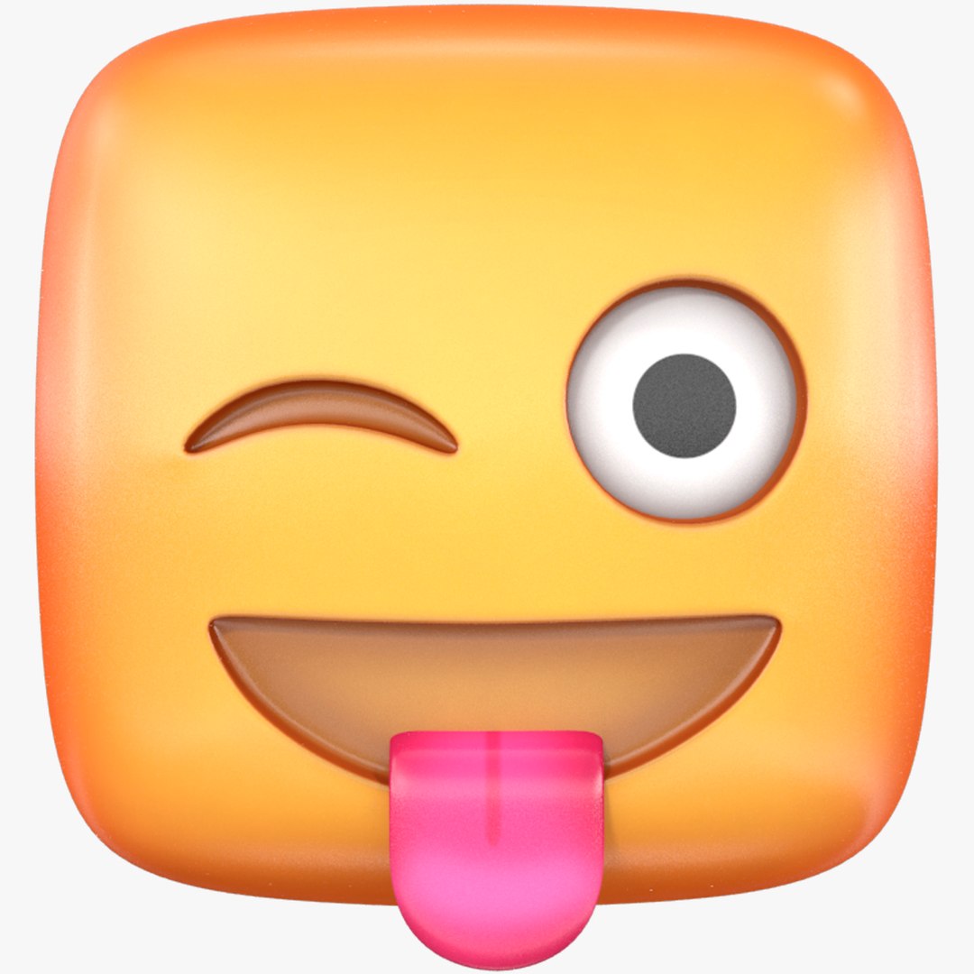 Smiley Face Emoji 3 model - TurboSquid 2065673