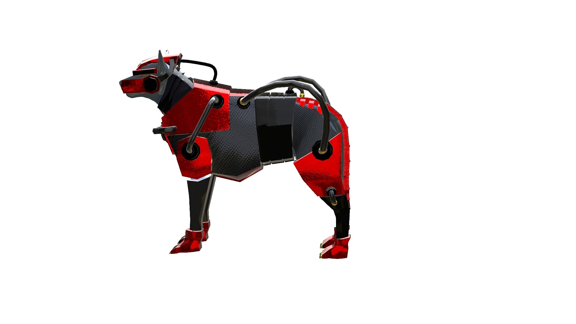 Dog Robot Armor 3D Model - TurboSquid 2154455