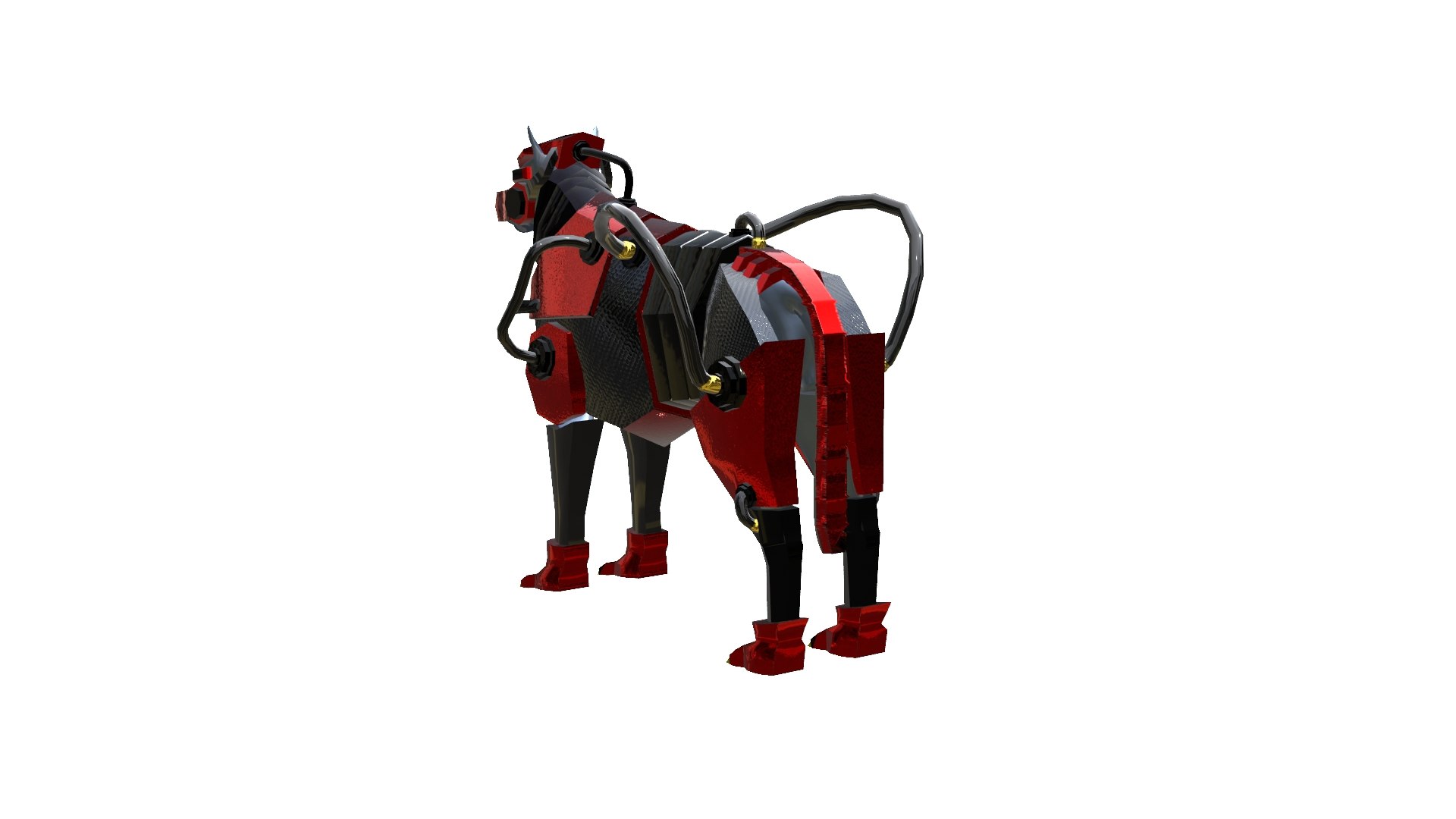 Dog Robot Armor 3D Model - TurboSquid 2154455