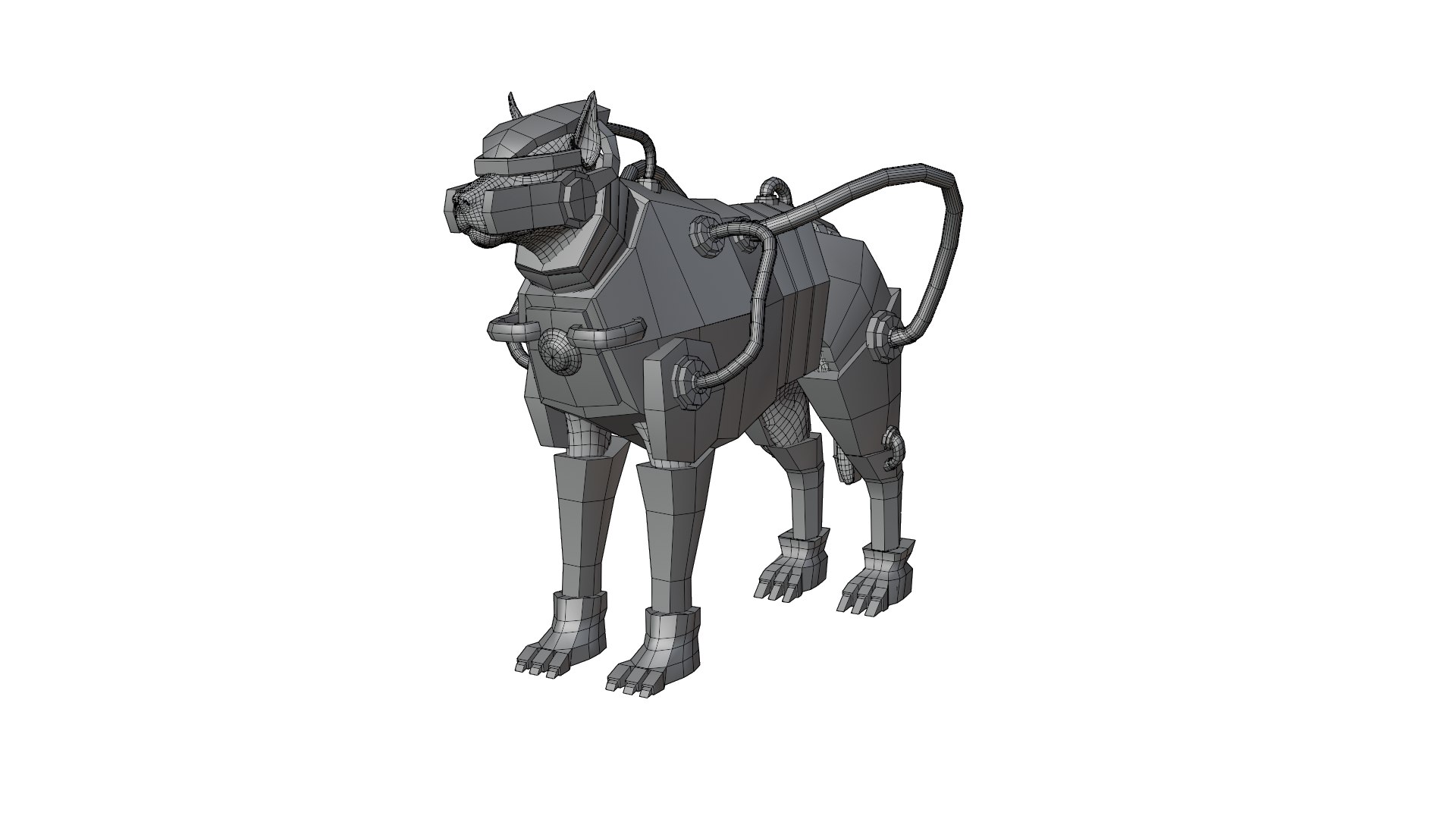 Dog Robot Armor 3D Model - TurboSquid 2154455