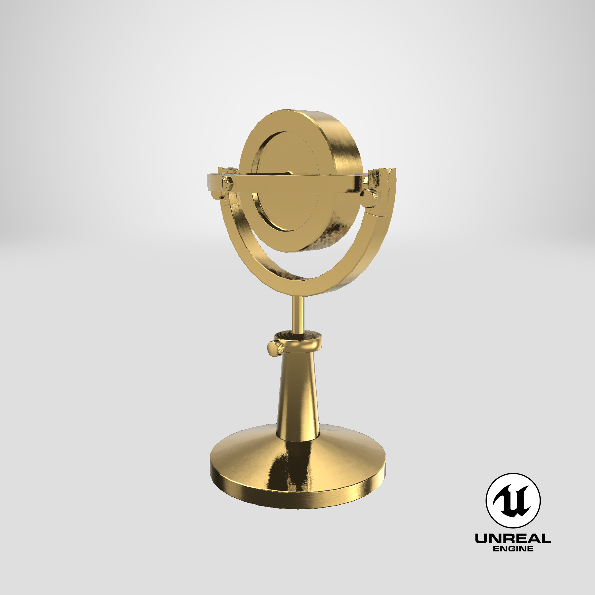 Vintage Brass Lecture Gyroscope 3D model - TurboSquid 1773078