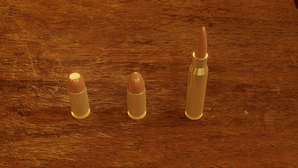 3D Bullets model - TurboSquid 2046344