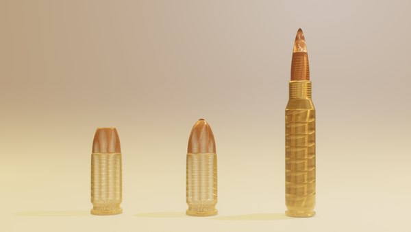 3D Bullets model - TurboSquid 2046344