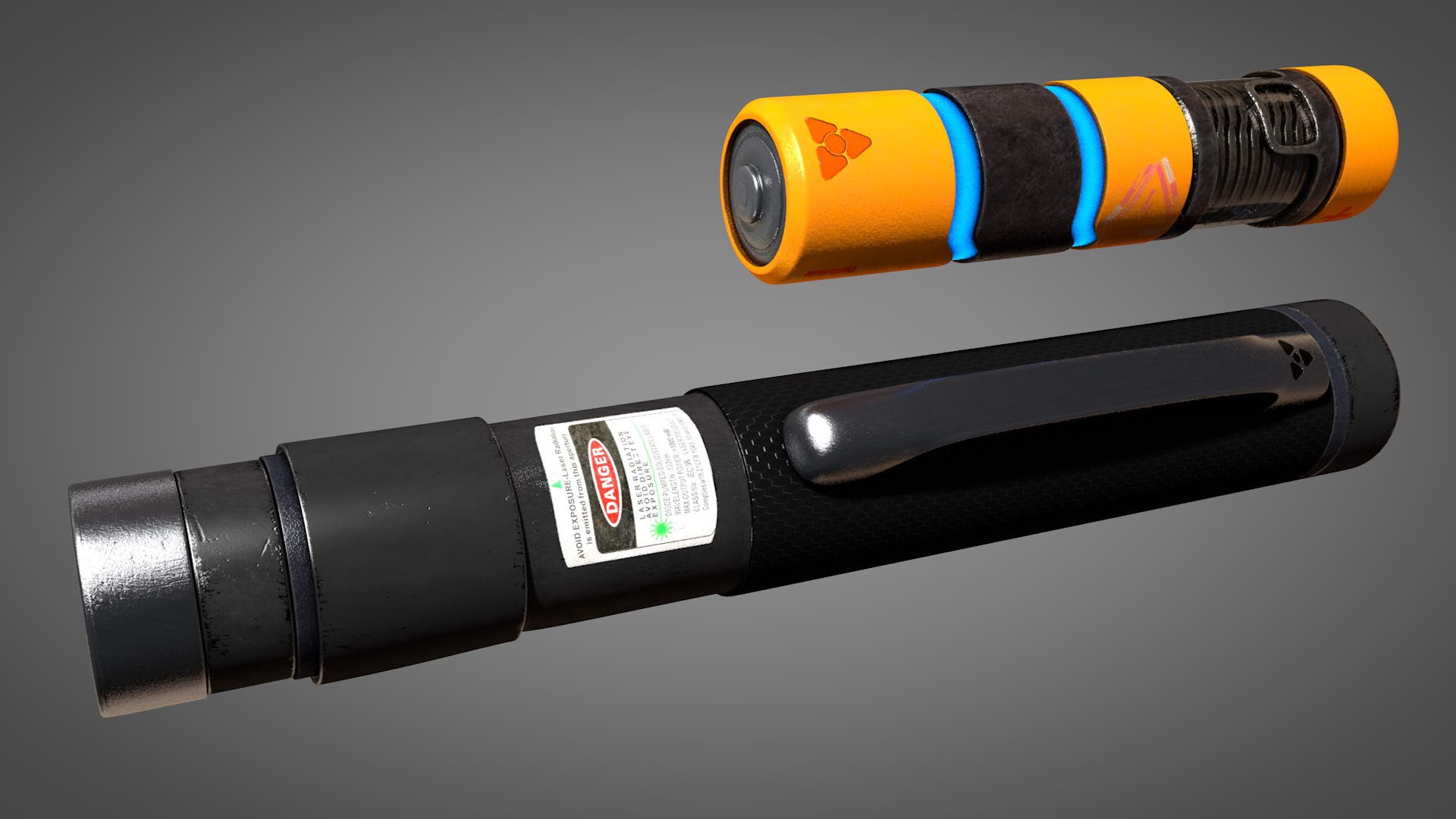 Laser pointer battery 3D model - TurboSquid 1493051