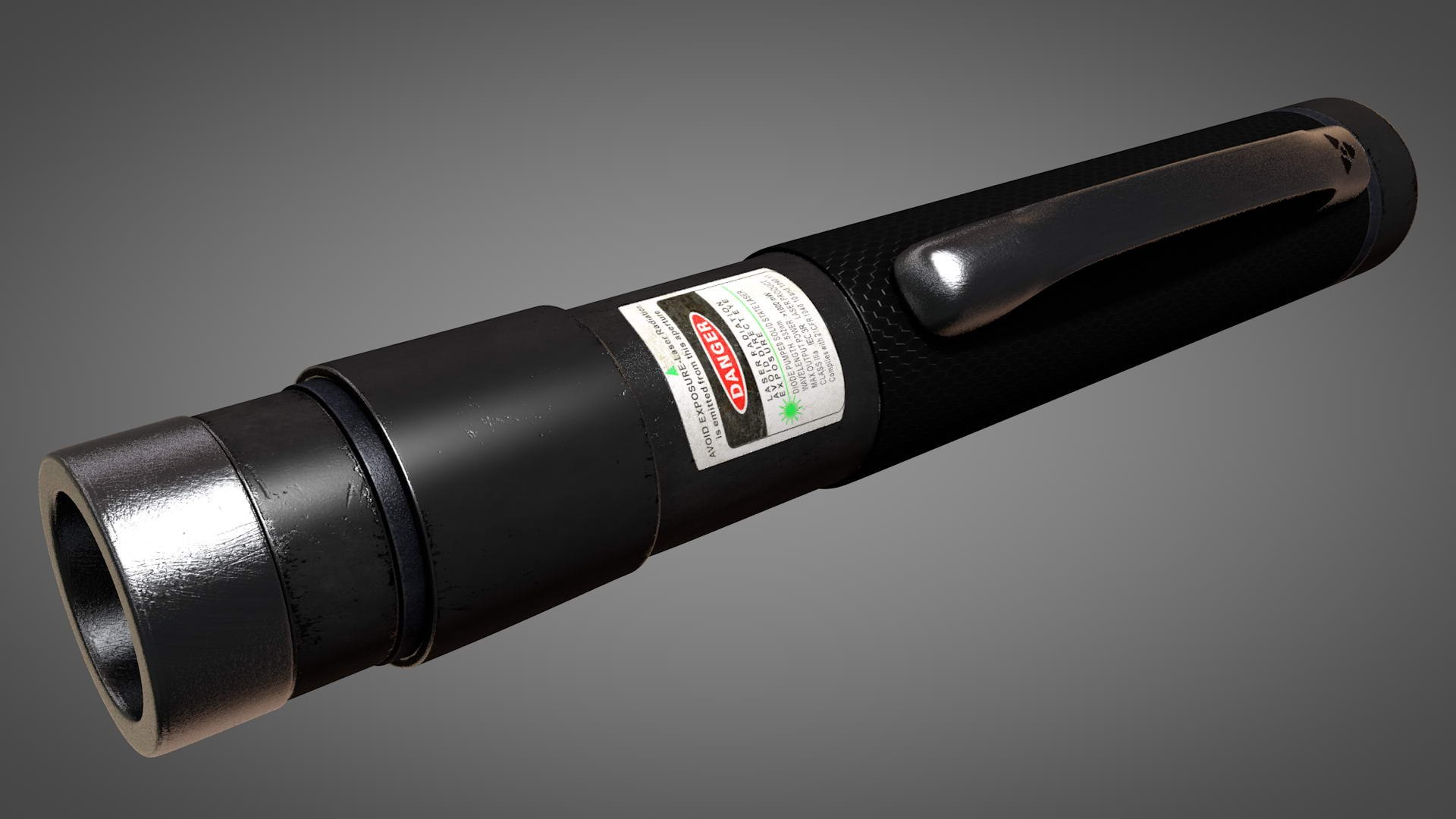 Laser pointer battery 3D model - TurboSquid 1493051