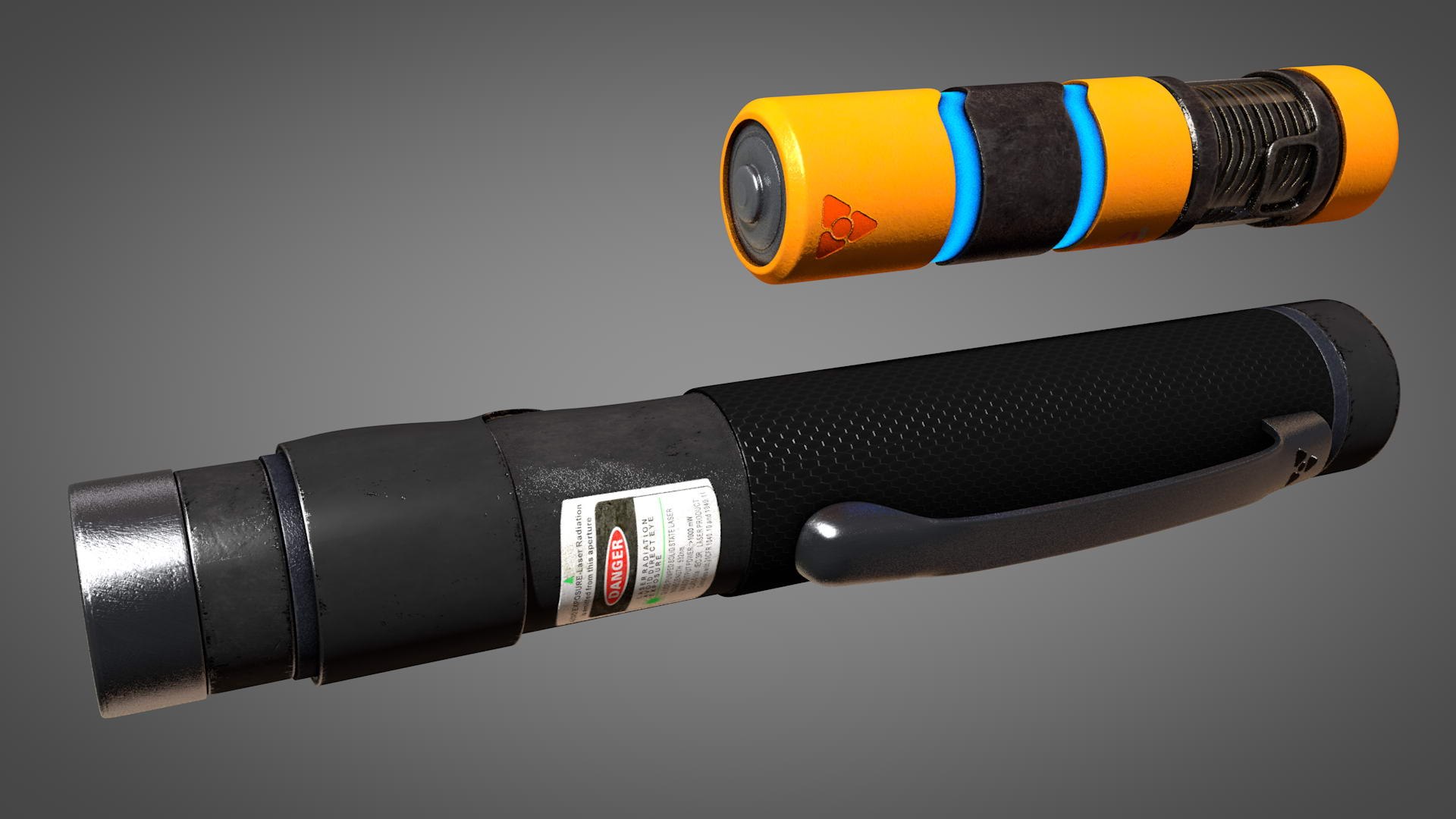 Laser pointer battery 3D model - TurboSquid 1493051