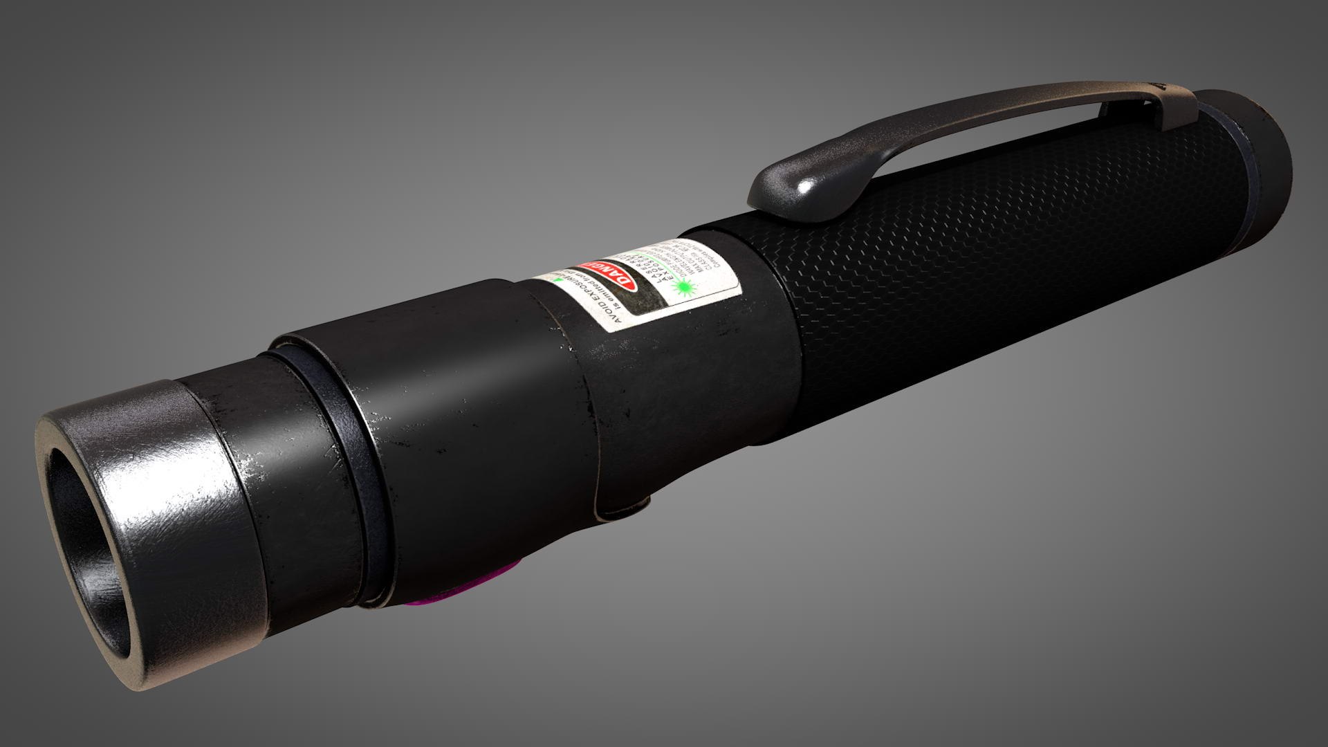 Laser pointer battery 3D model - TurboSquid 1493051