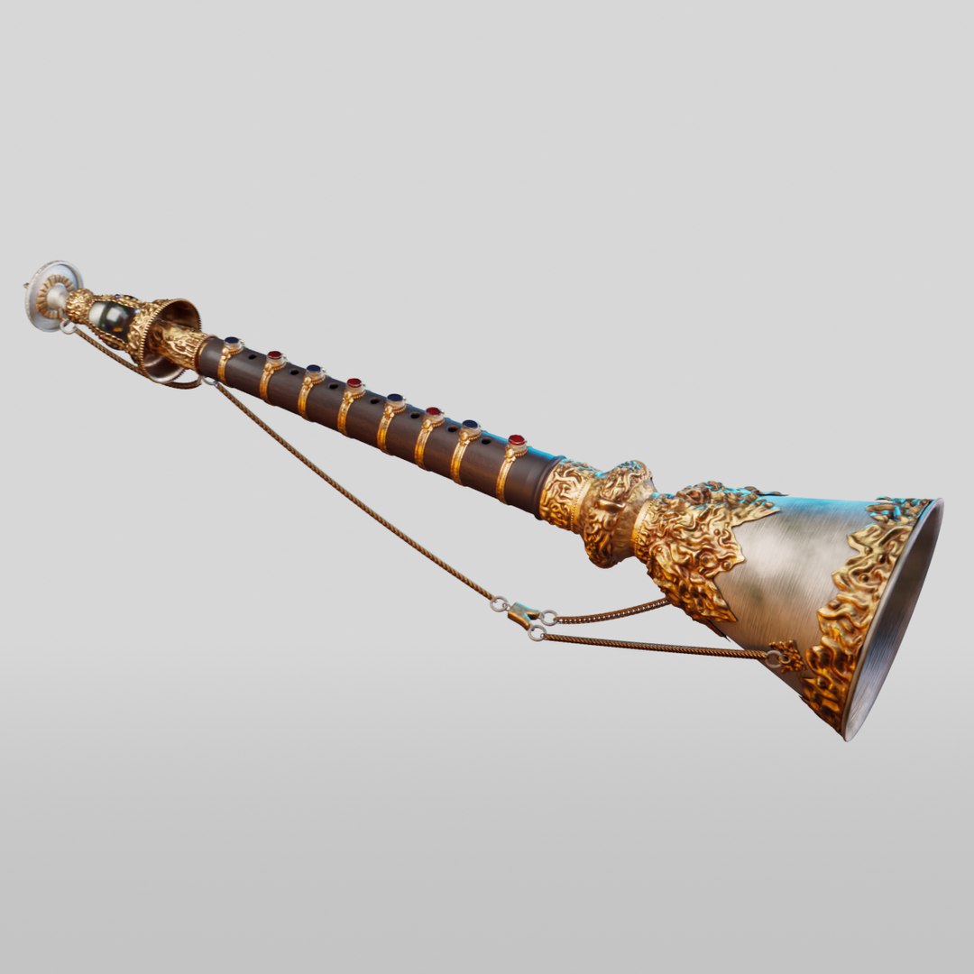 Gyaling Chinese Flute Instrument Model - TurboSquid 2387631