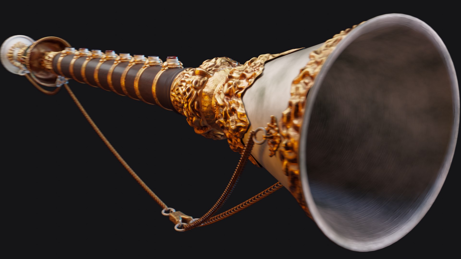 Gyaling Chinese Flute Instrument Model - TurboSquid 2387631