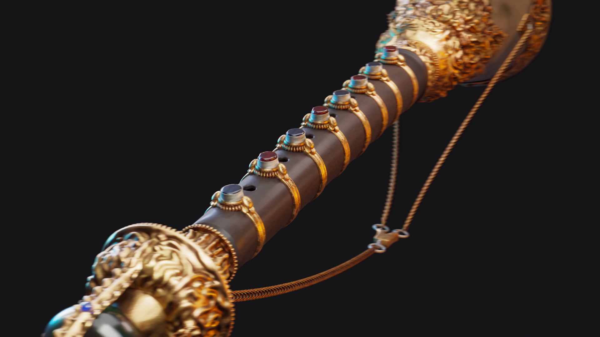 Gyaling Chinese Flute Instrument Model - TurboSquid 2387631