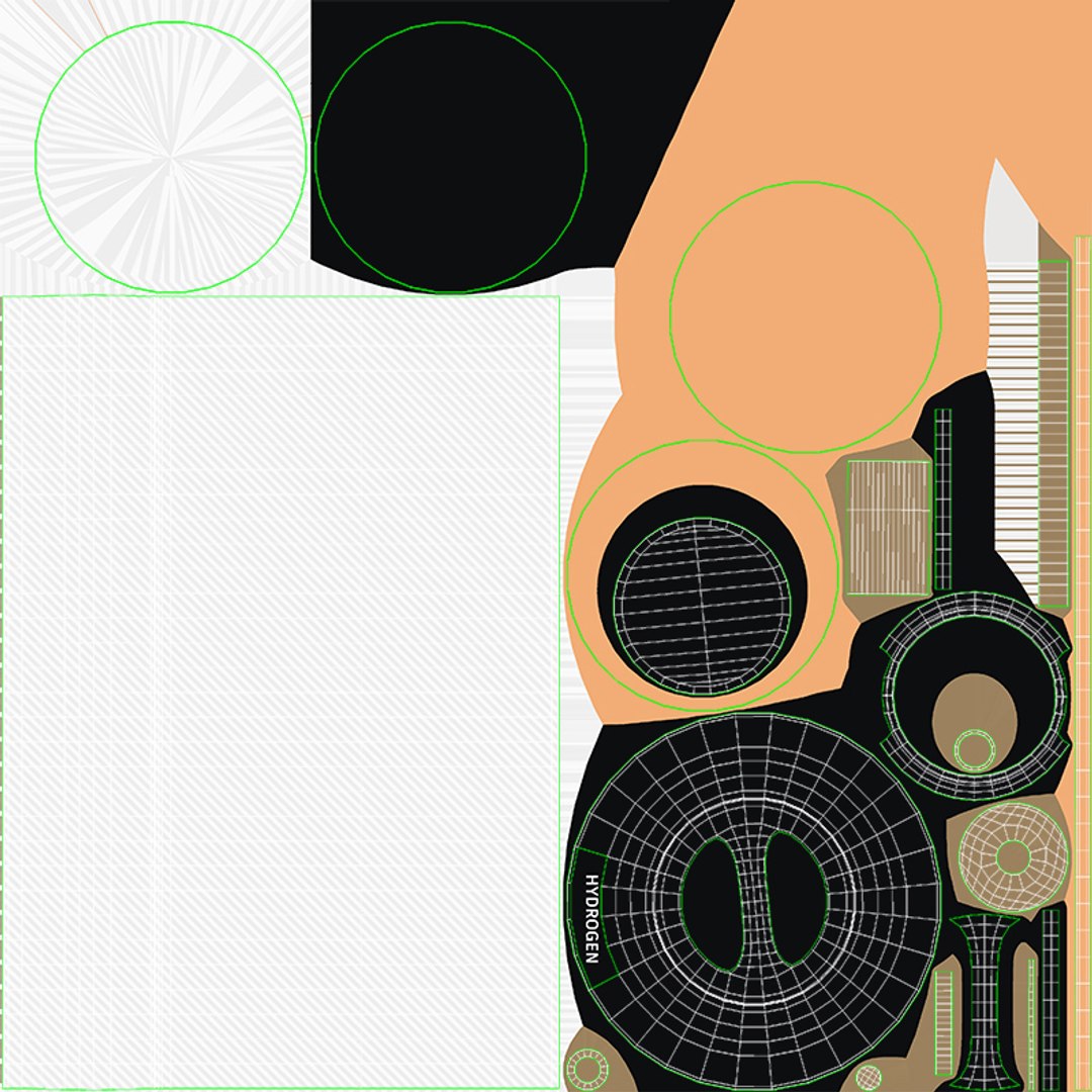 3D Model 3D Hydrogen Portable Cartridge H2 Tank - TurboSquid 2166250