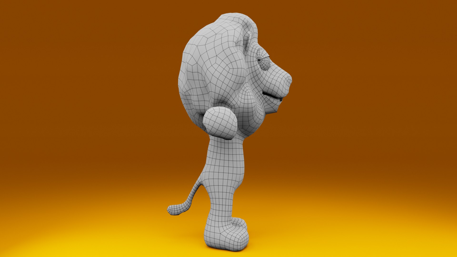 3D Stylized Cartoon Lion 3D Model - TurboSquid 2200609
