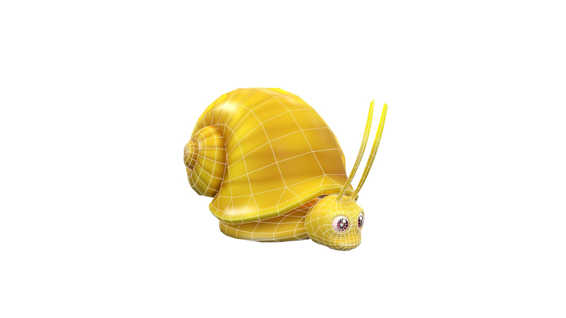 3D Golden Apple Snail Toon - TurboSquid 1586177