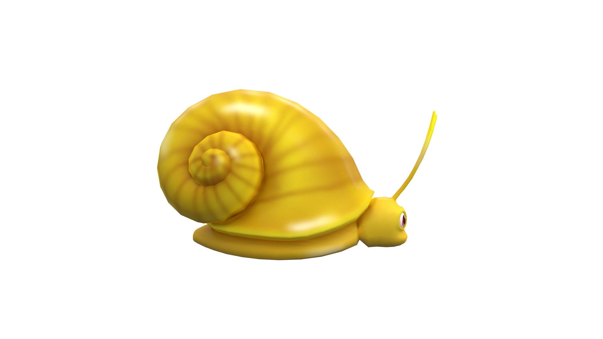 3D Golden Apple Snail Toon - TurboSquid 1586177