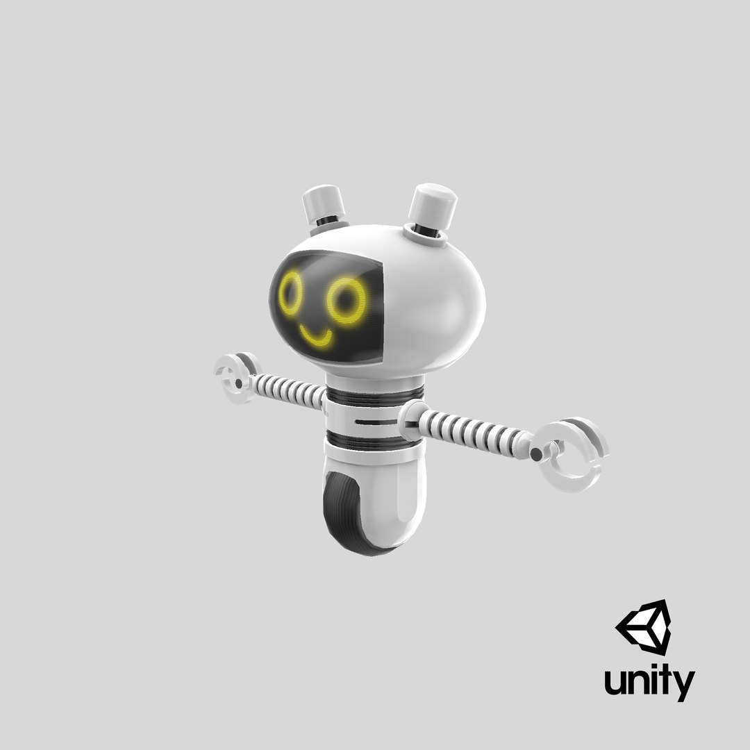 3D Cute Robot - TurboSquid 2047933