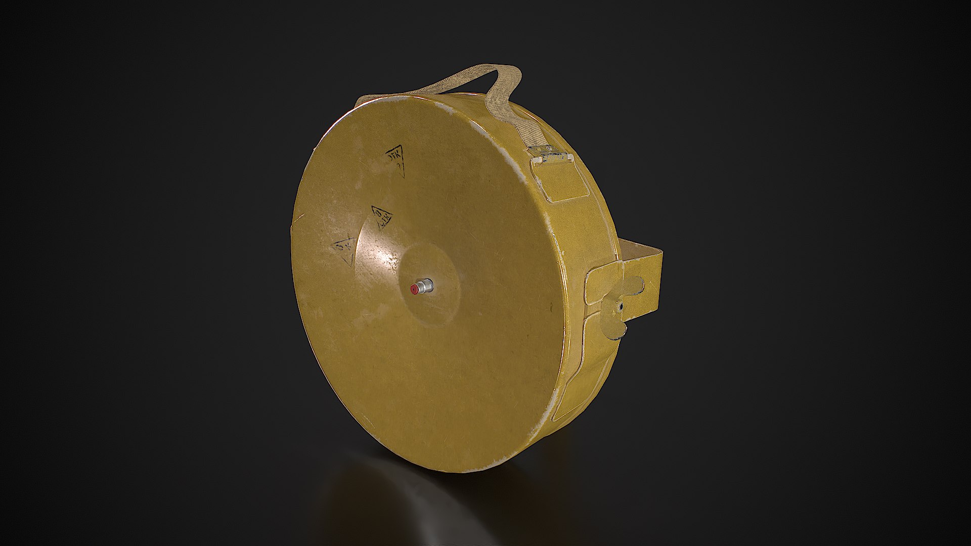 Soviet Anti-personnel Guided Fragmentation Mine MON-100 3D - TurboSquid ...