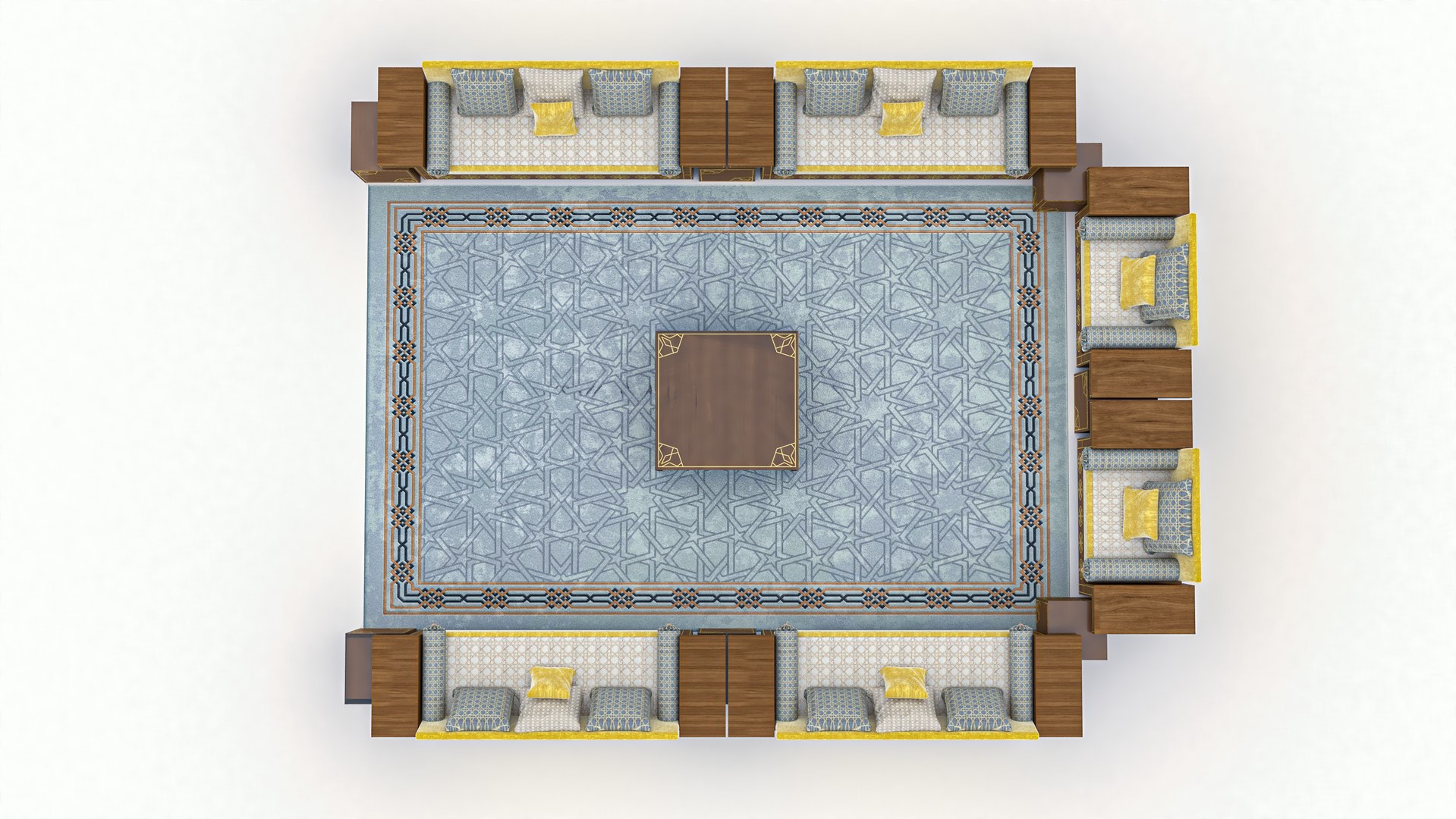 ARABIC SOFA MAJLIS 2 3D - TurboSquid 2033332