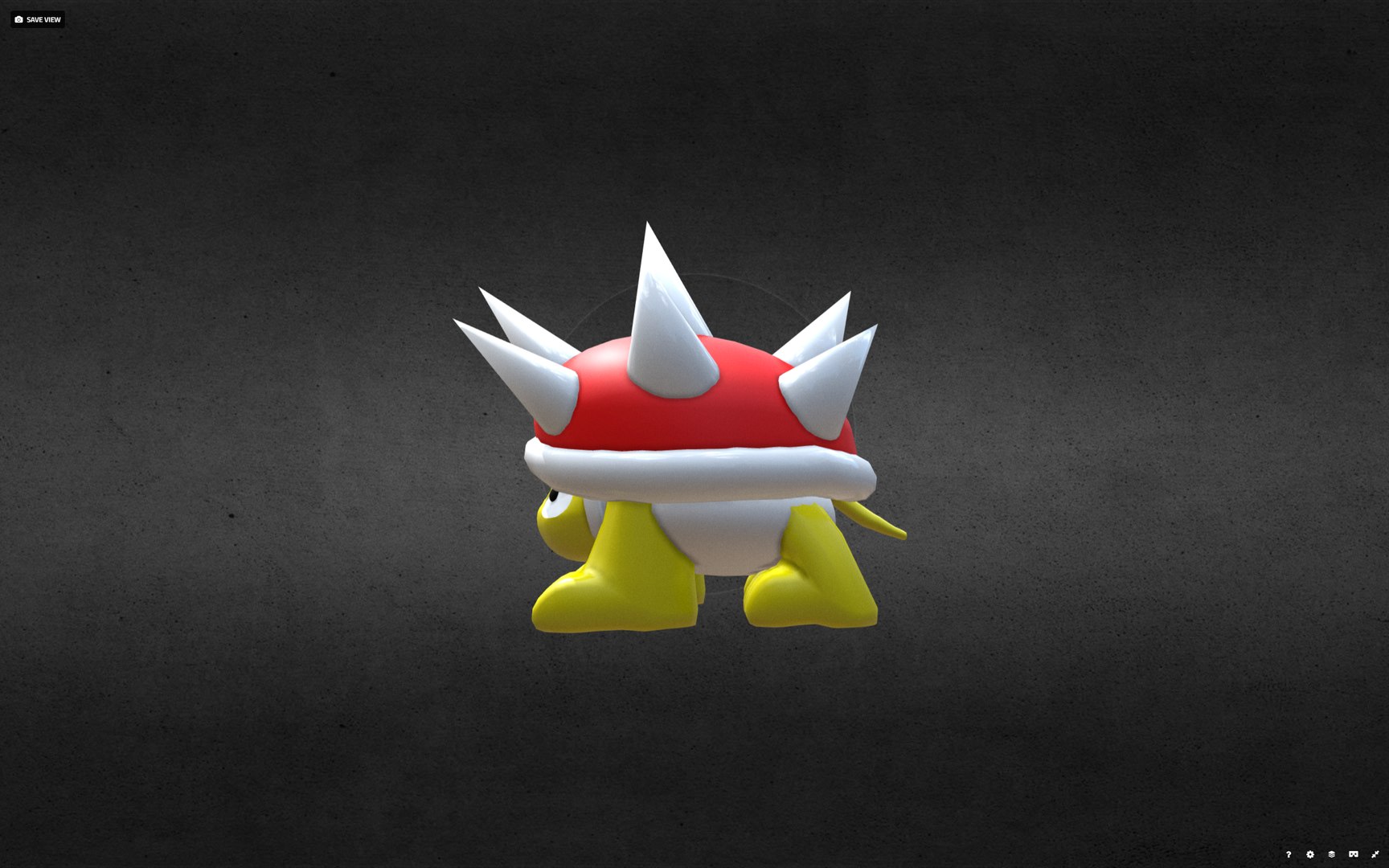 Free Spiny Super Mario Bros 3D - TurboSquid 1293515