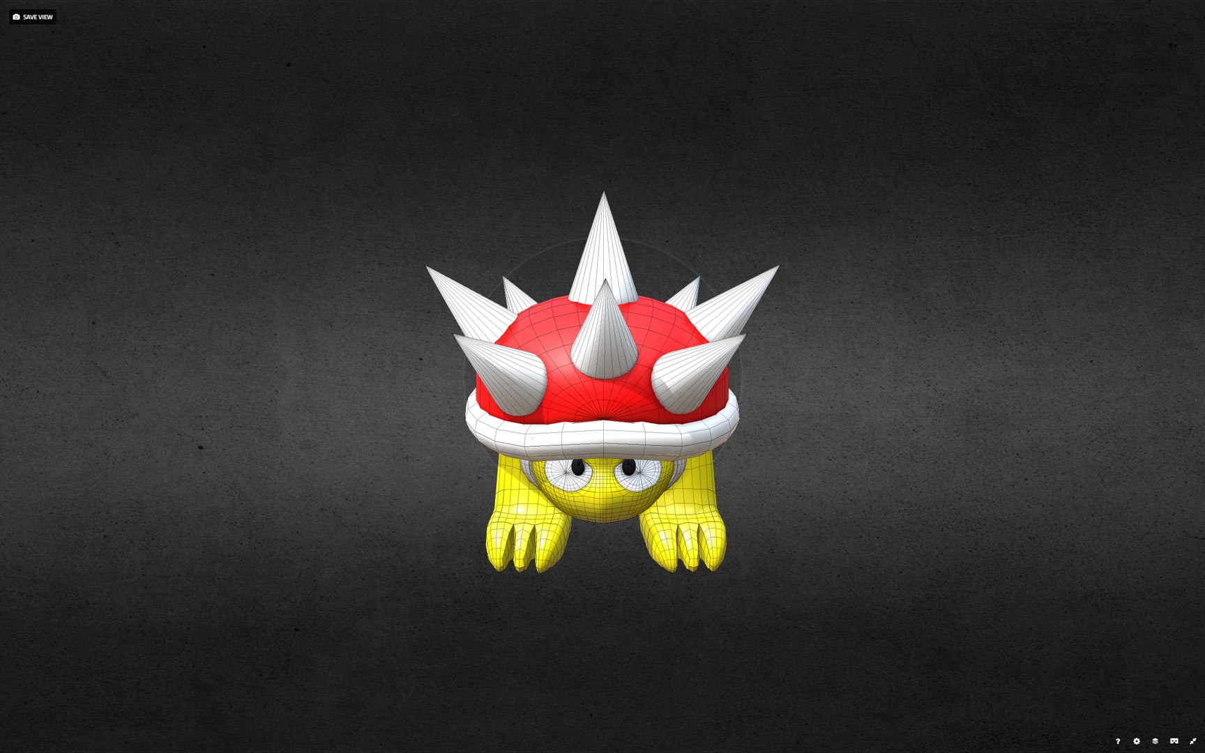 Free Spiny Super Mario Bros 3D - TurboSquid 1293515