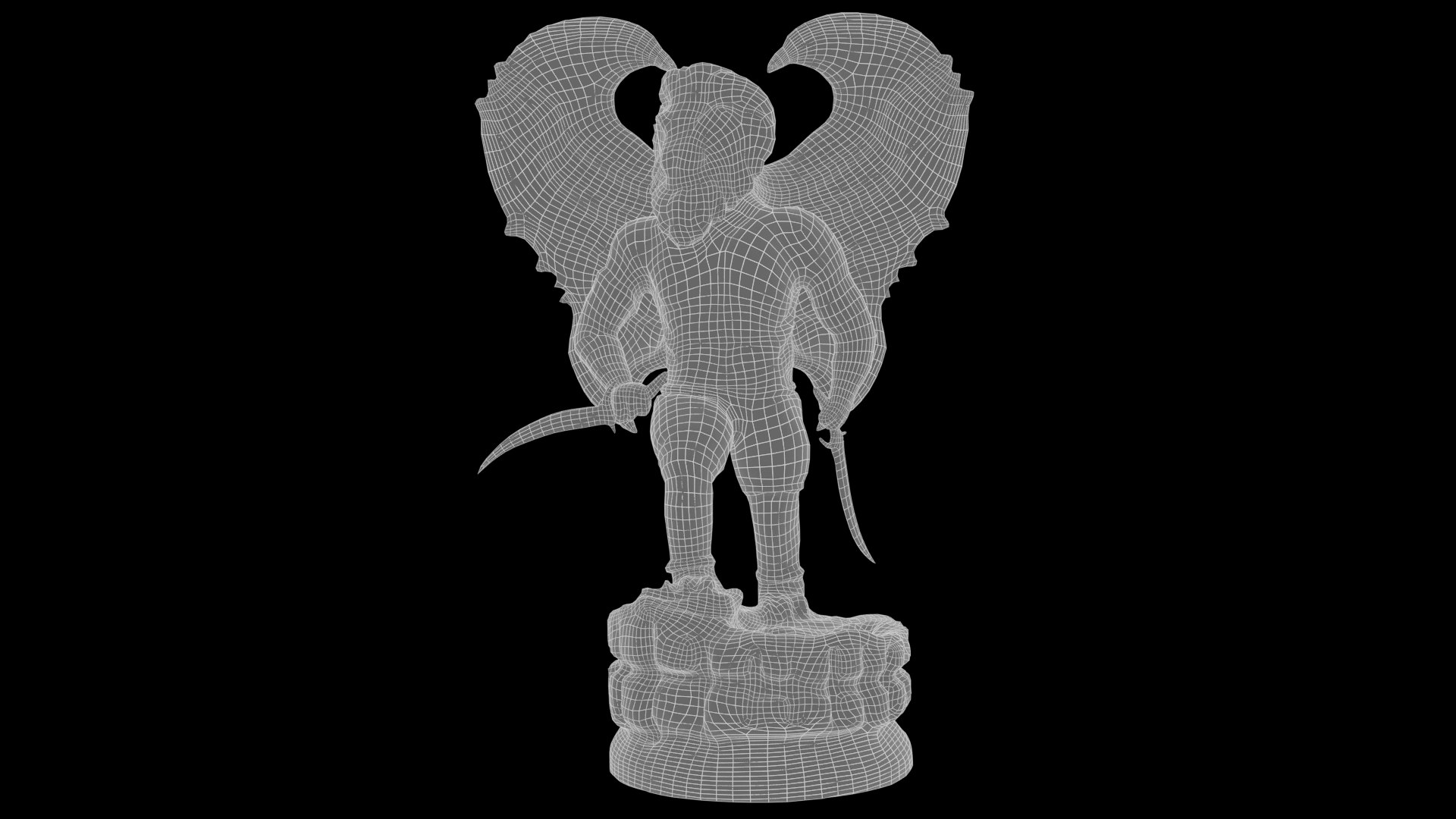 3D model Lion God Statue - TurboSquid 1963284