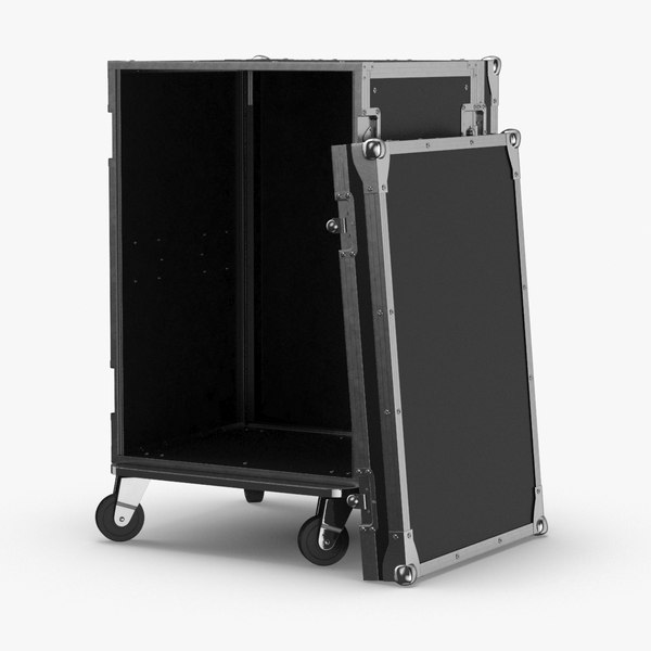 modelo 3d Stage Flight Case 02 Open - TurboSquid 1246755