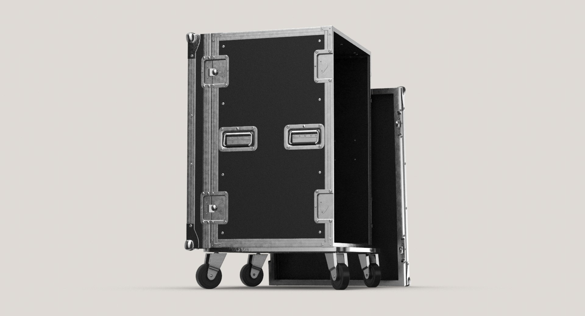 3D stage-flight-case-02---open model - TurboSquid 1246755