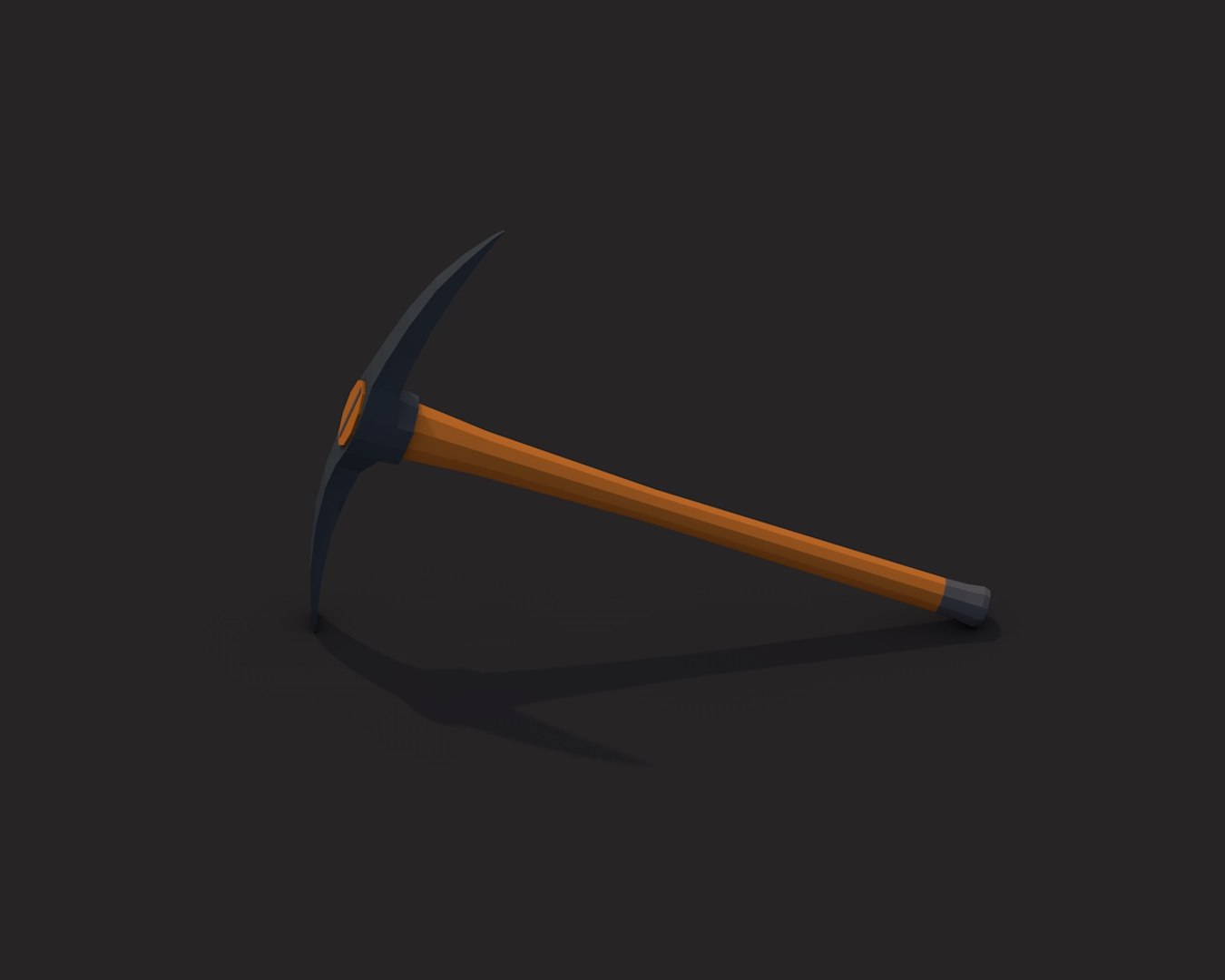 3d model pickaxe v 1
