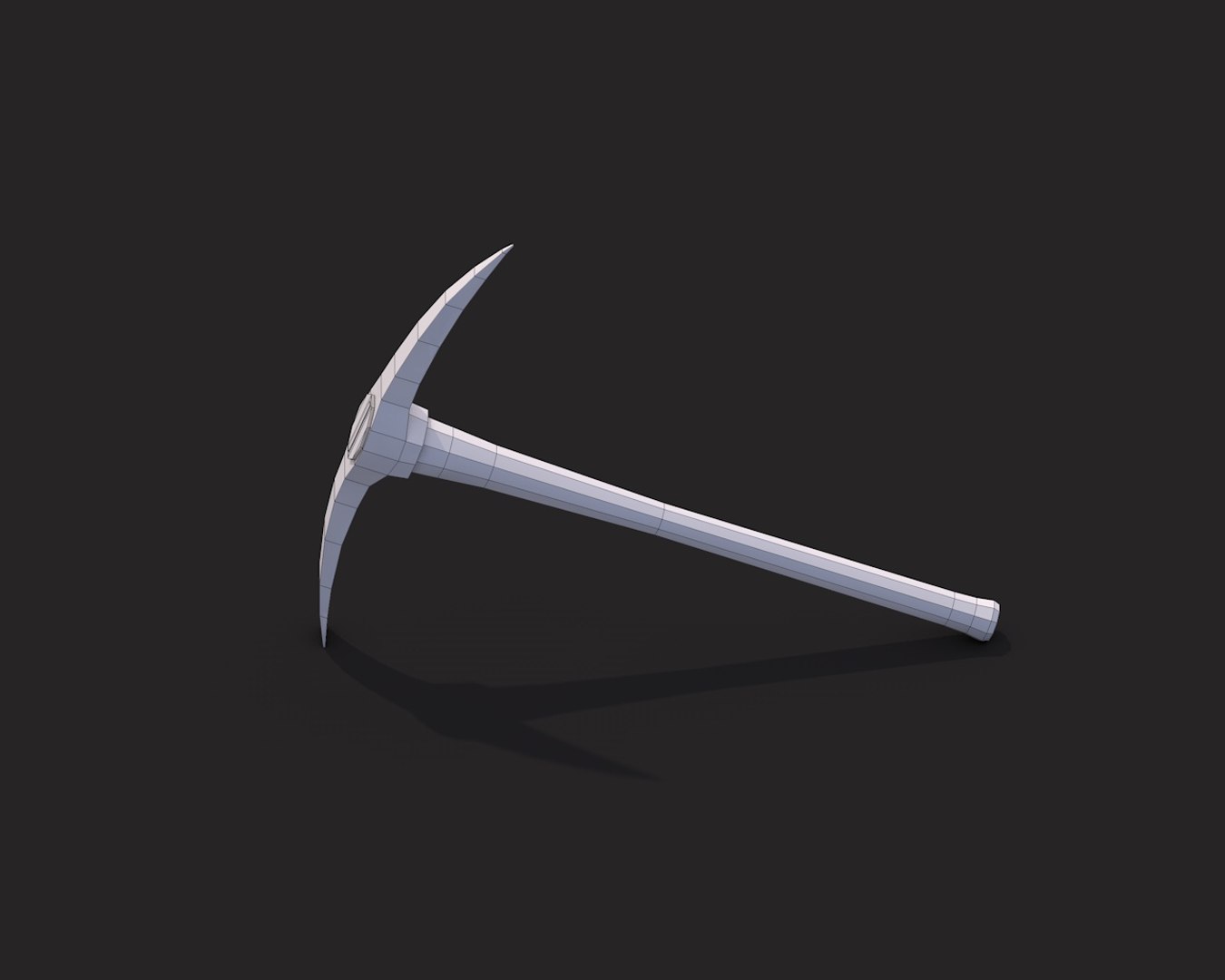 3d model pickaxe v 1
