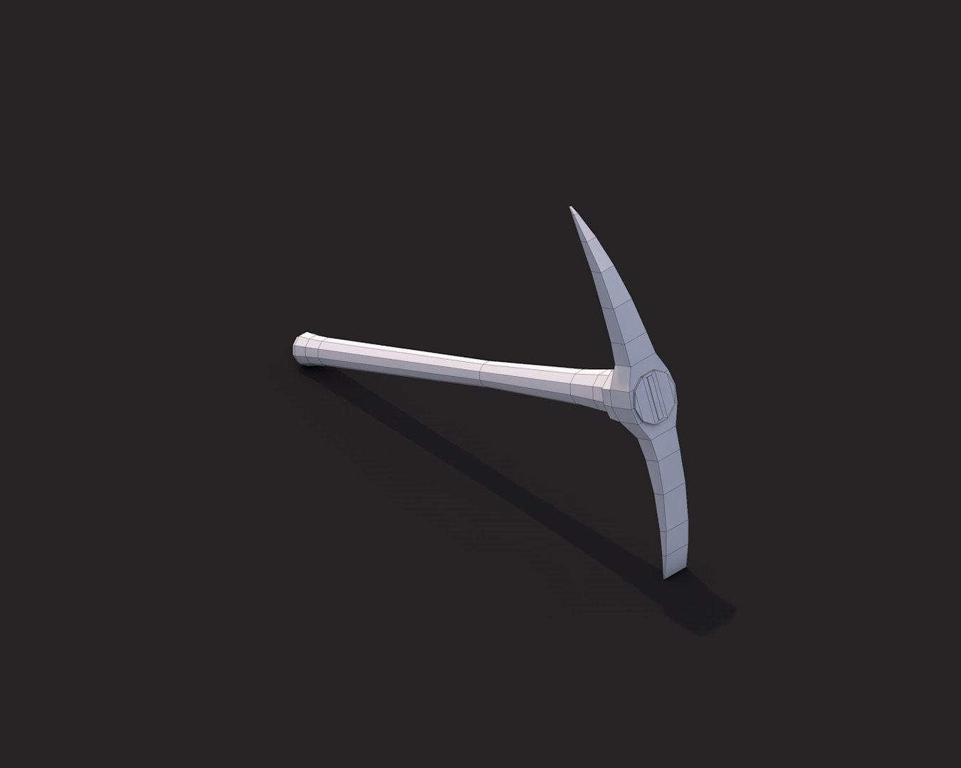 3d model pickaxe v 1