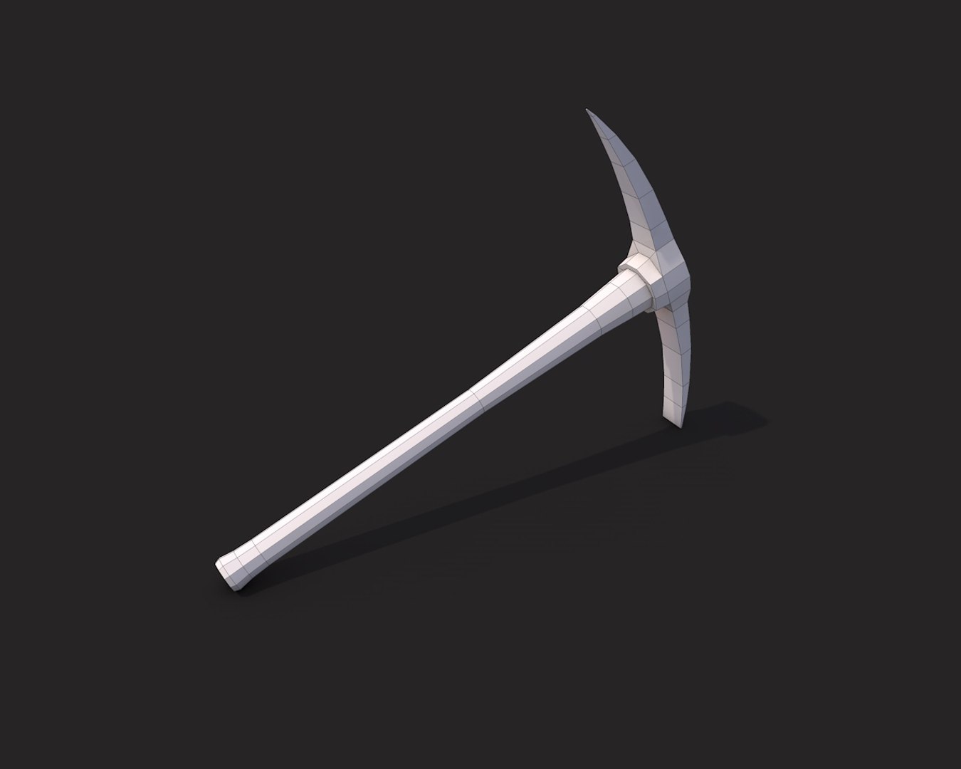3d model pickaxe v 1