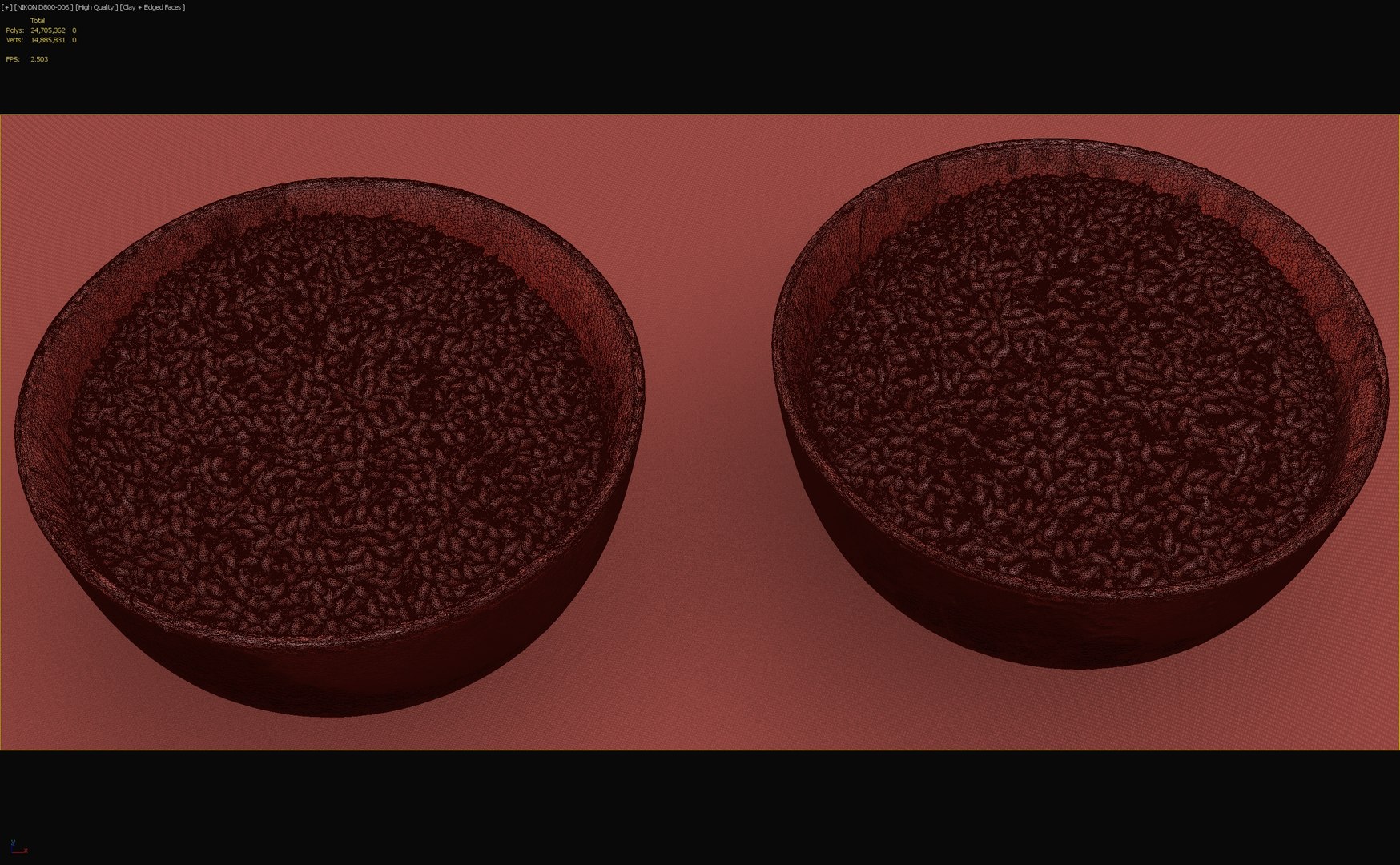 JANPANESE 10 OZ RICE BOWL WITH RICE 2024 3D Model - TurboSquid 2245542