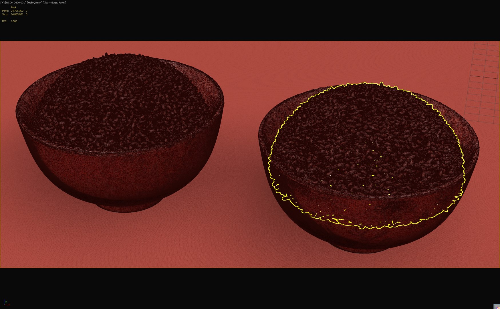 JANPANESE 10 OZ RICE BOWL WITH RICE 2024 3D Model - TurboSquid 2245542