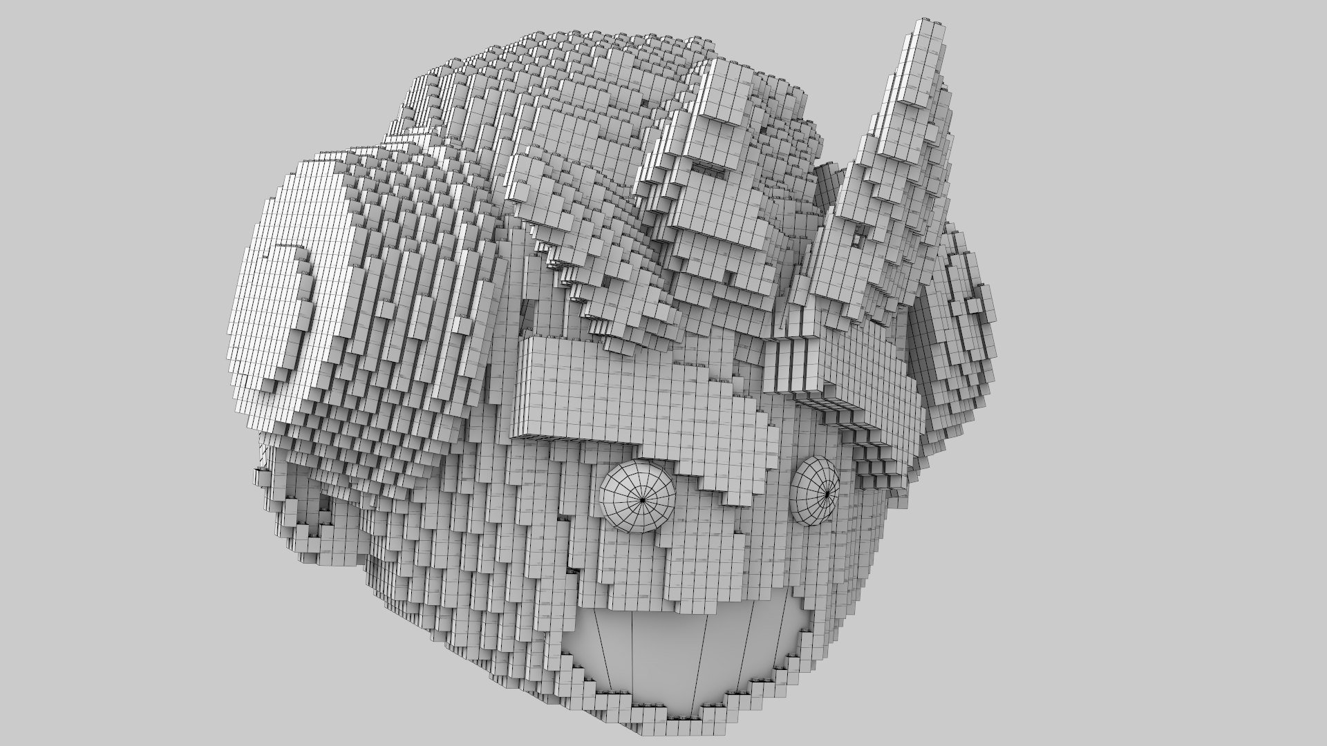 3D Lego Cartoon Head - TurboSquid 2395492