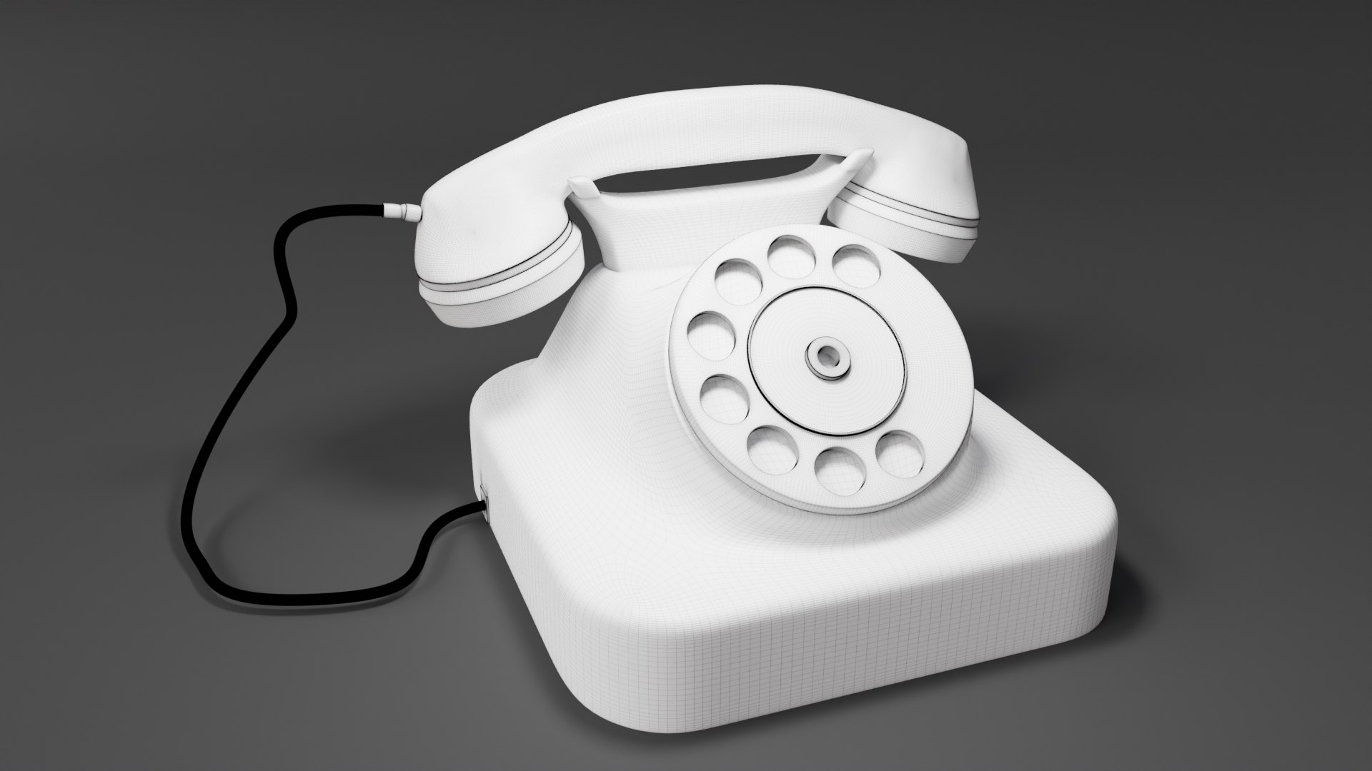 Old Telephone 3D model - TurboSquid 1978403