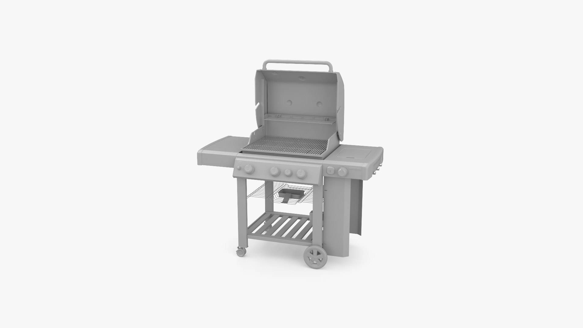 Gas Grill 02 3D model - TurboSquid 2062084