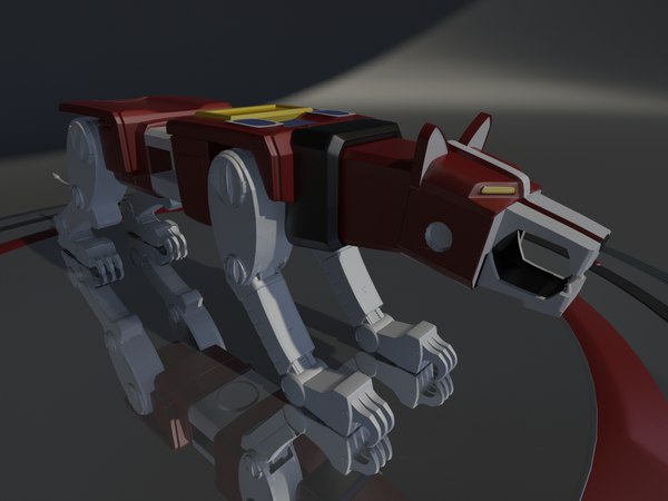 modelo 3d Voltron - Red Lion - TurboSquid 1331588